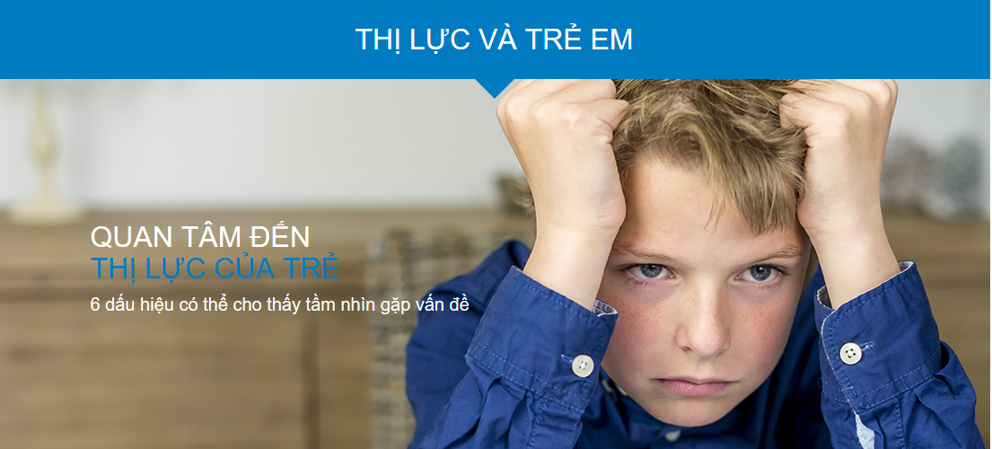 Lo lắng về thị lực của trẻ? -Kính mắt Việt Hàn